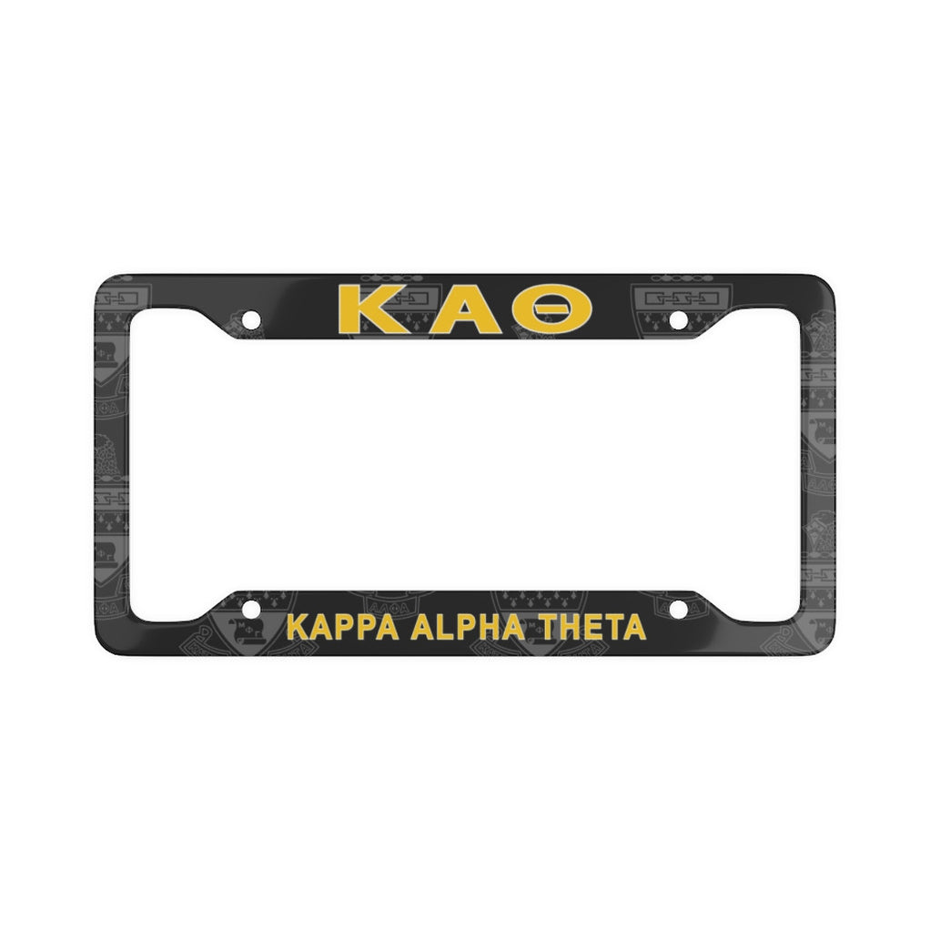 Kappa Alpha Theta Kappa Alpha Theta New License Plate Frames — GreekU