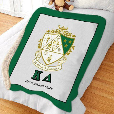 Kappa Delta Kappa Delta Sherpa Lap Blanket — GreekU