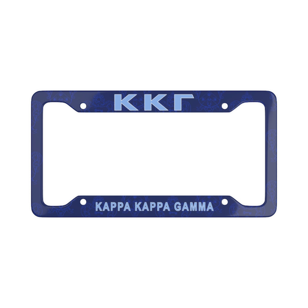Kappa Kappa Gamma New License Plate Frames — GreekU