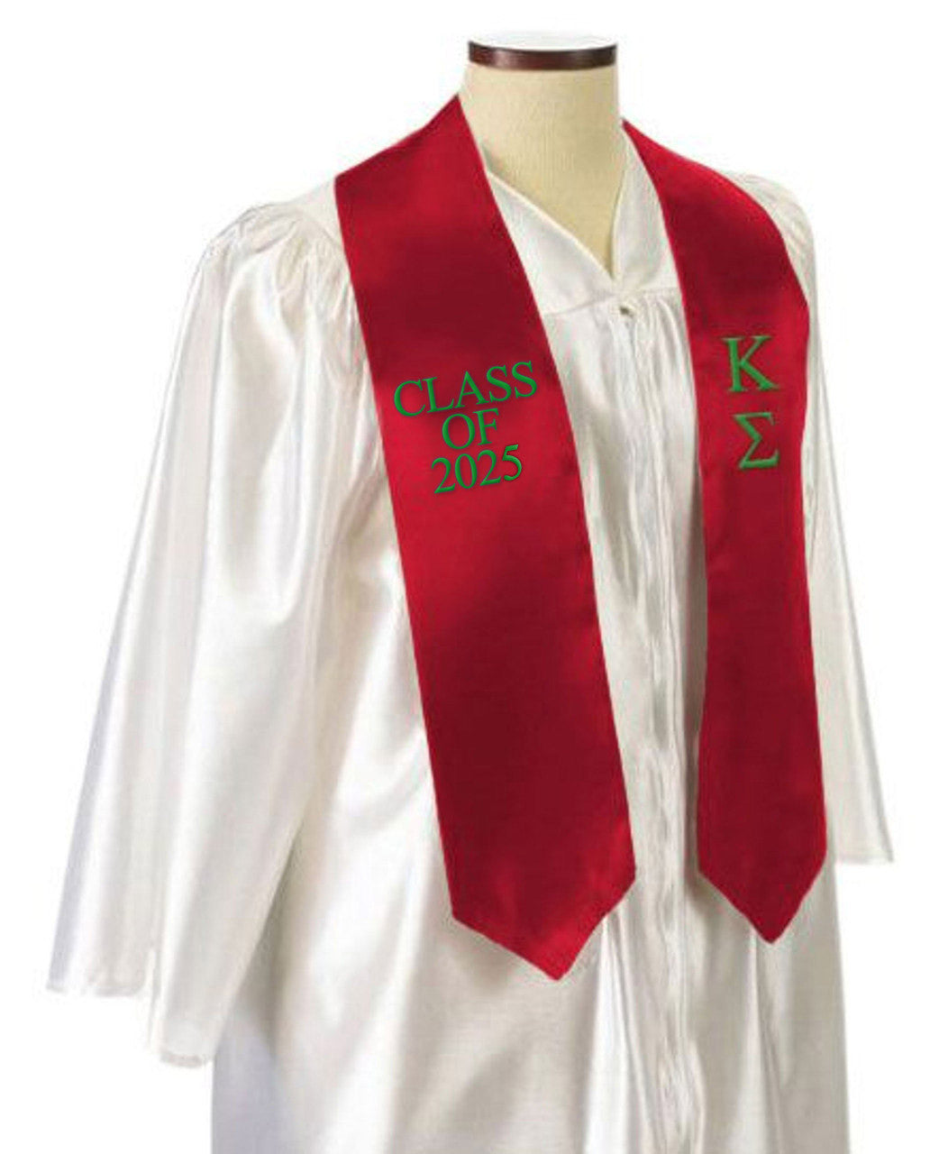 Kappa Sigma Kappa Sigma Embroidered Graduation Sash Stole — GreekU