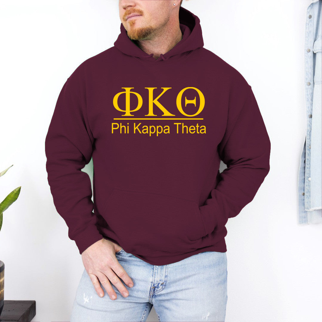 Phi Kappa Theta Bar Hoodie — GreekU