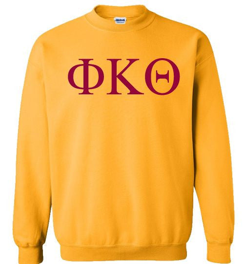 Phi Kappa Theta Lettered World Famous Greek Crewneck — GreekU