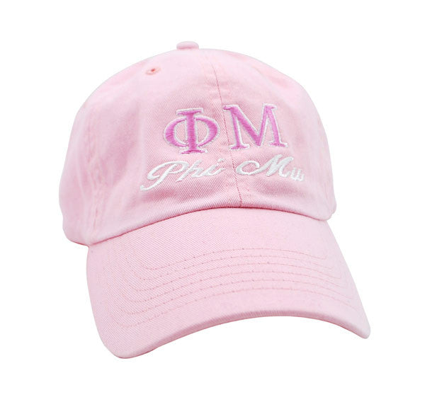 Phi Mu Script Cap — GreekU