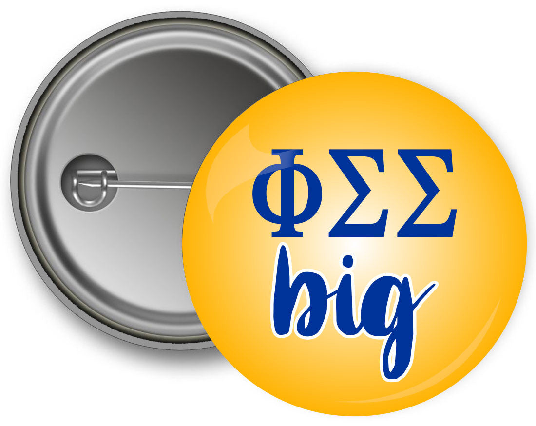 Phi Sigma Sigma Big Button — GreekU