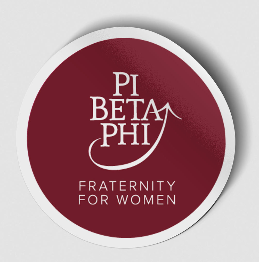 Pi Beta Phi Logo Round Decal — GreekU