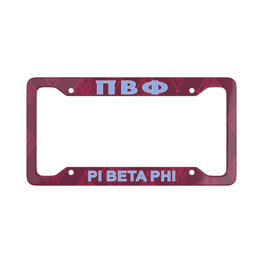 Pi Beta Phi New License Plate Frames — GreekU