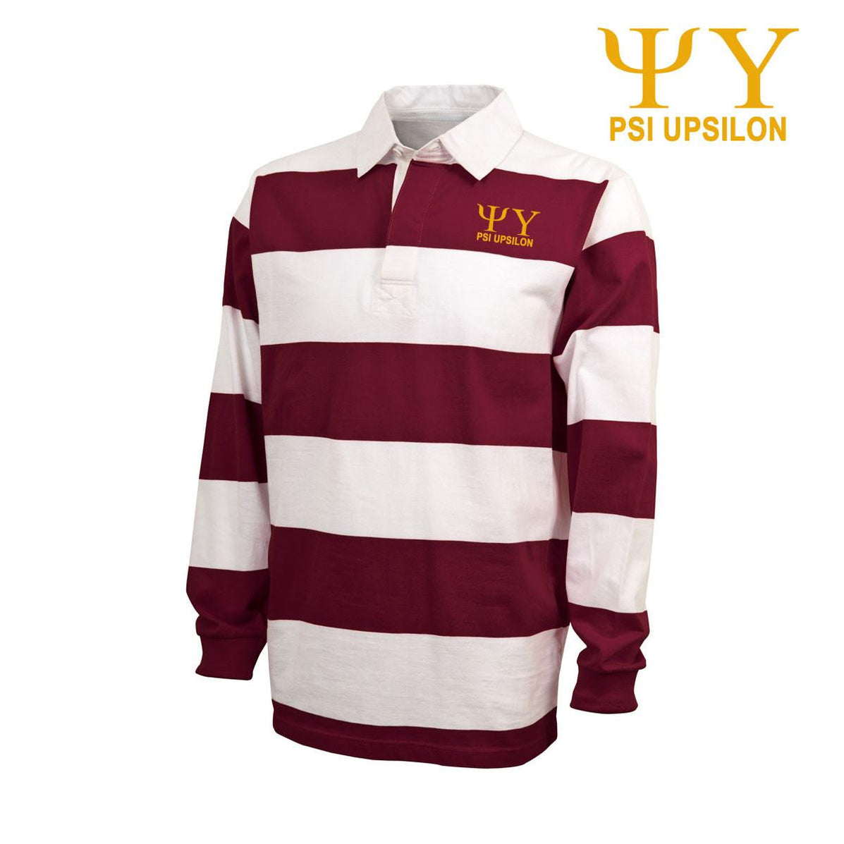 Psi Upsilon Classic Rugby Shirt — GreekU