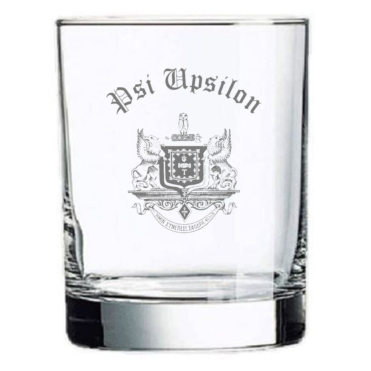 Psi Upsilon Old Style Glass — GreekU