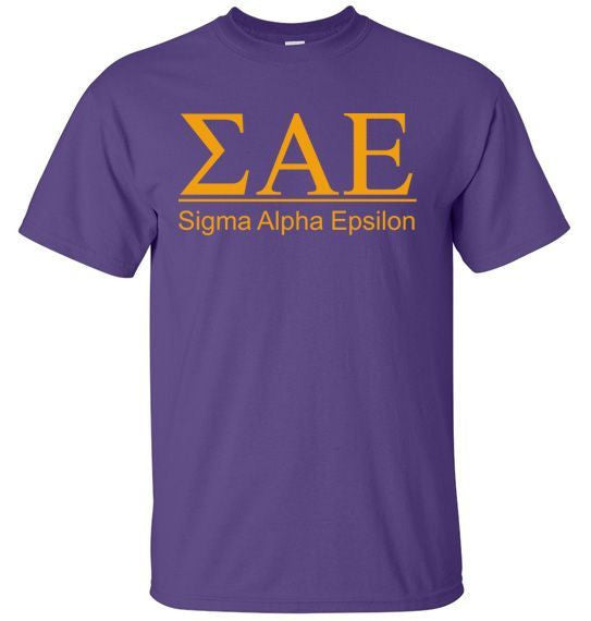 Sigma Alpha Epsilon Bar T-shirts — GreekU