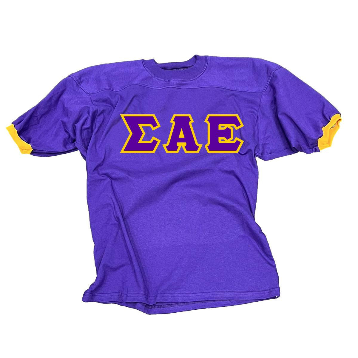 Sigma Alpha Epsilon Classic Lettered Jersey — GreekU