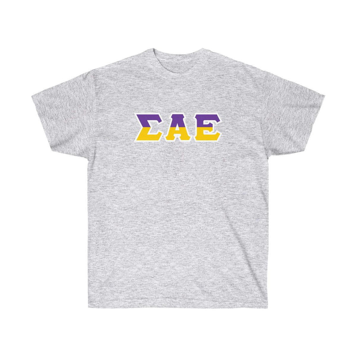 Sigma Alpha Epsilon Two Toned Greek Lettered T-shirts — GreekU