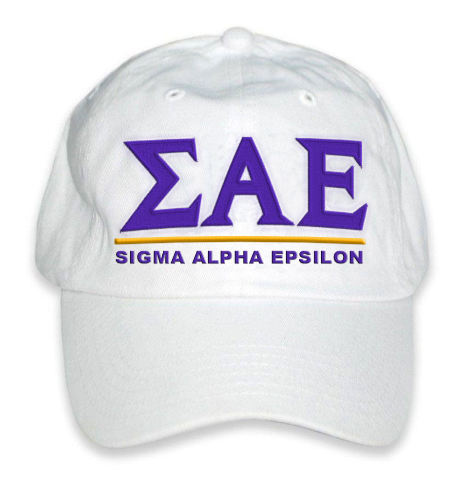 Sigma Alpha Epsilon World Famous Line Hat — GreekU