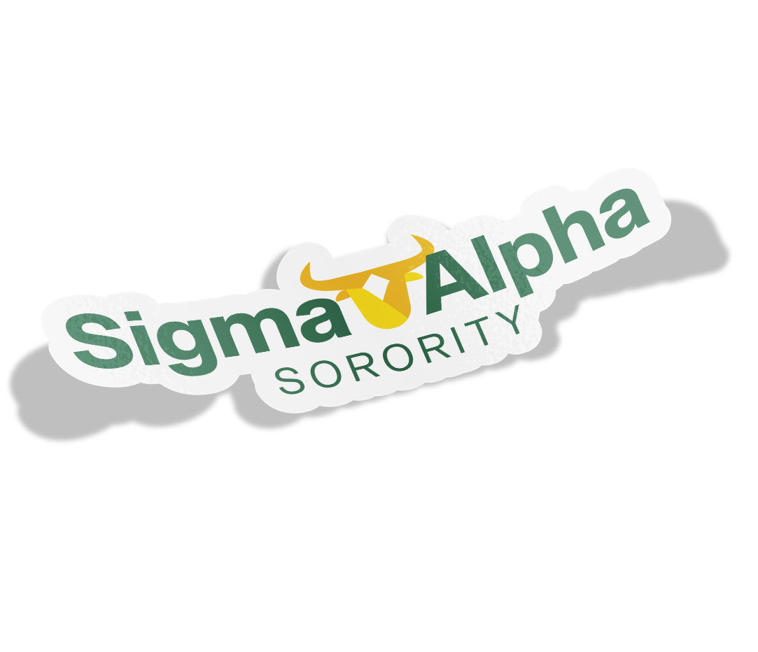 Sigma Alpha Top Selling Sticker — GreekU