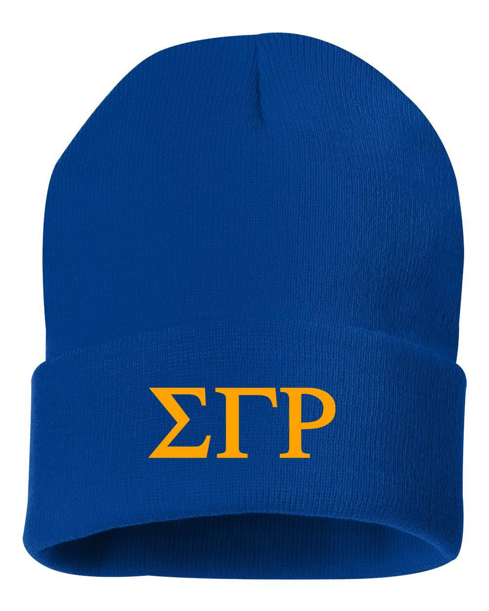 Sigma Gamma Rho Sigma Gamma Rho Greek Letter Knit Cap — GreekU