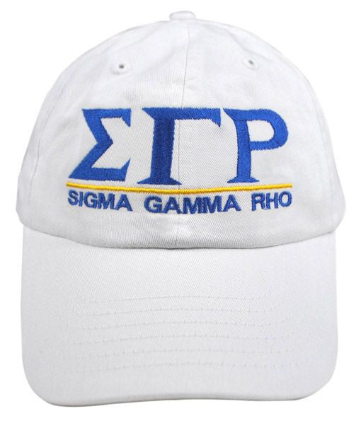 Sigma Gamma Rho World Famous Line Hat — GreekU