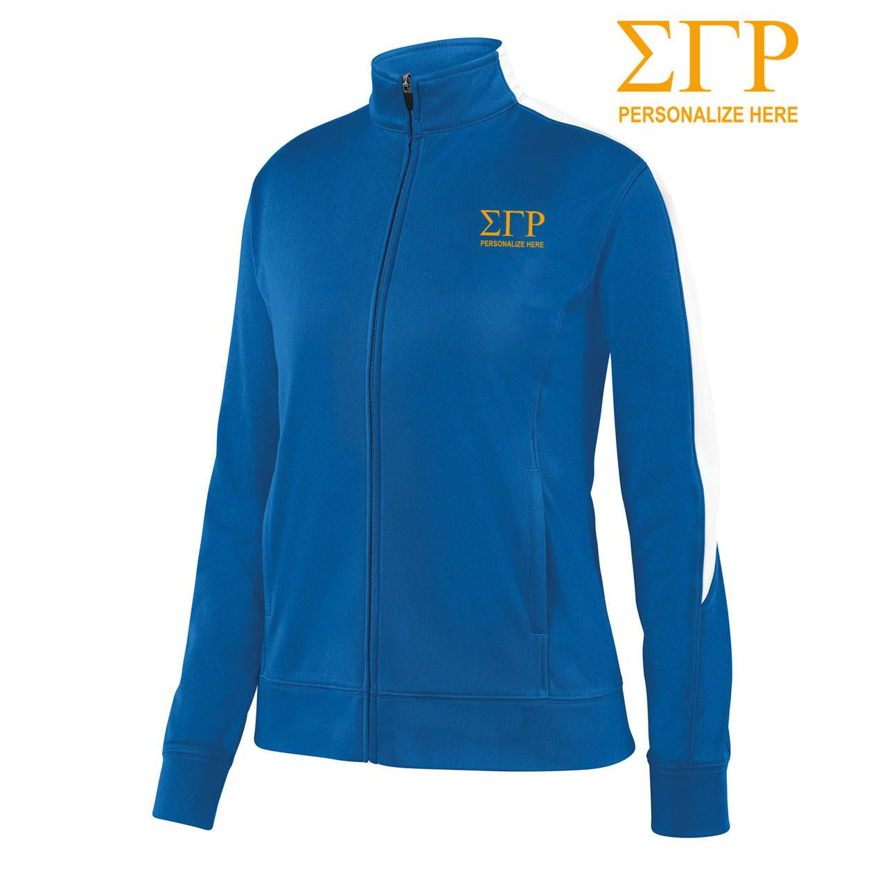 Sigma Gamma Rho Medalist Track Jacket — GreekU