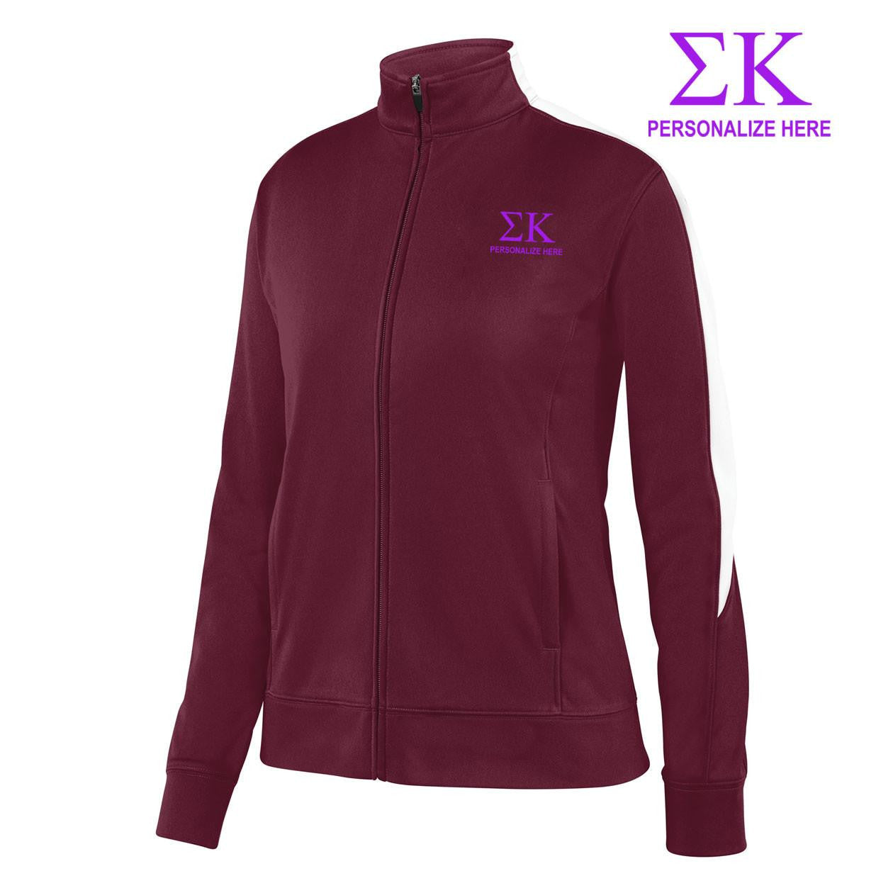 Sigma Kappa Medalist Track Jacket — GreekU
