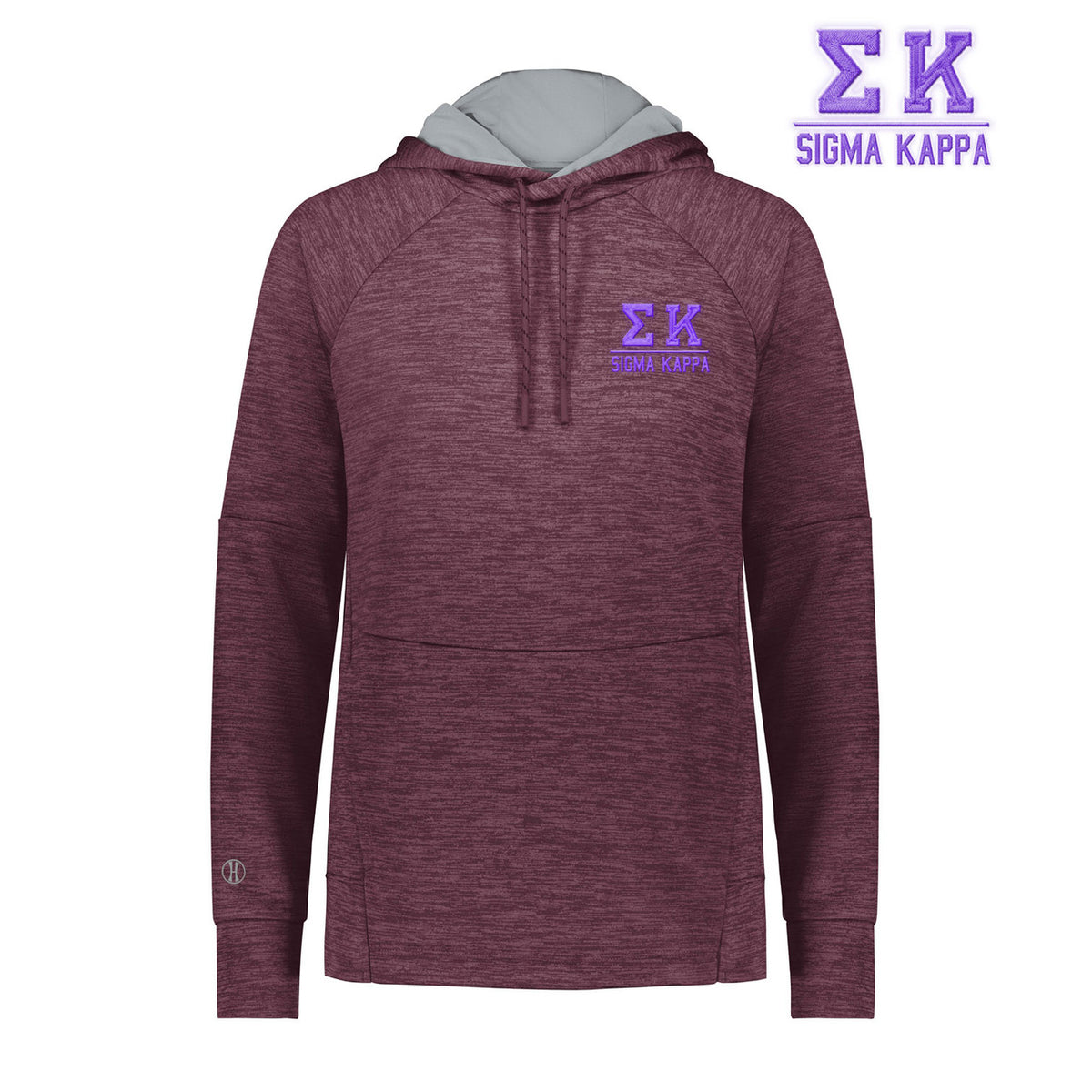 Sigma Kappa Performance Fleece Hoodie — GreekU