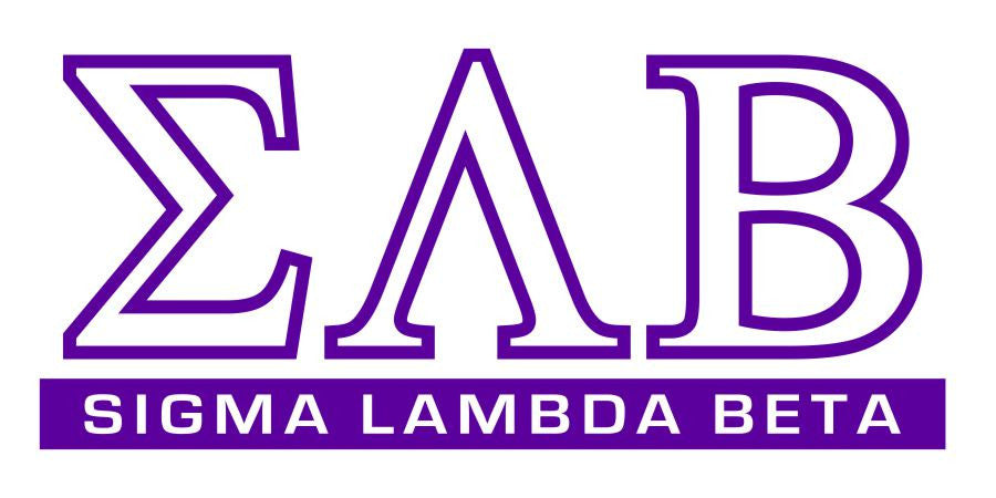 Sigma Lambda Beta Classic Sticker — GreekU