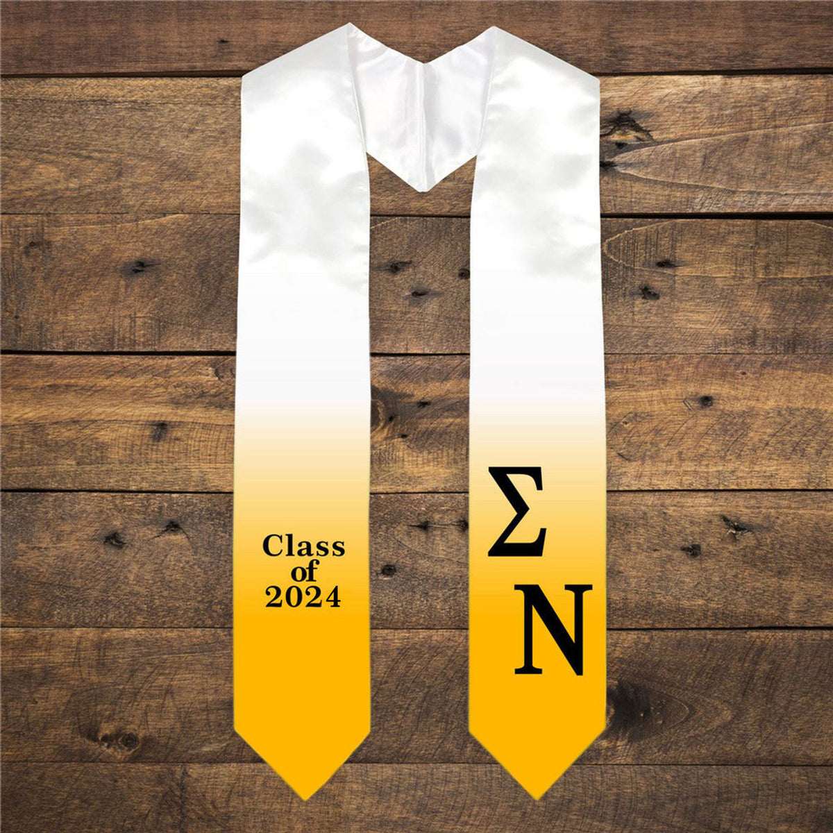 Sigma Nu Sigma Nu Extra Fancy Classic Greek Graduation Stole — GreekU