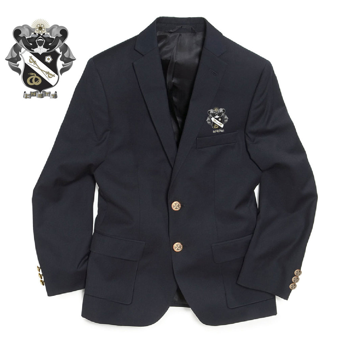 Sigma Nu Crest - Shield Classic Blazer — GreekU