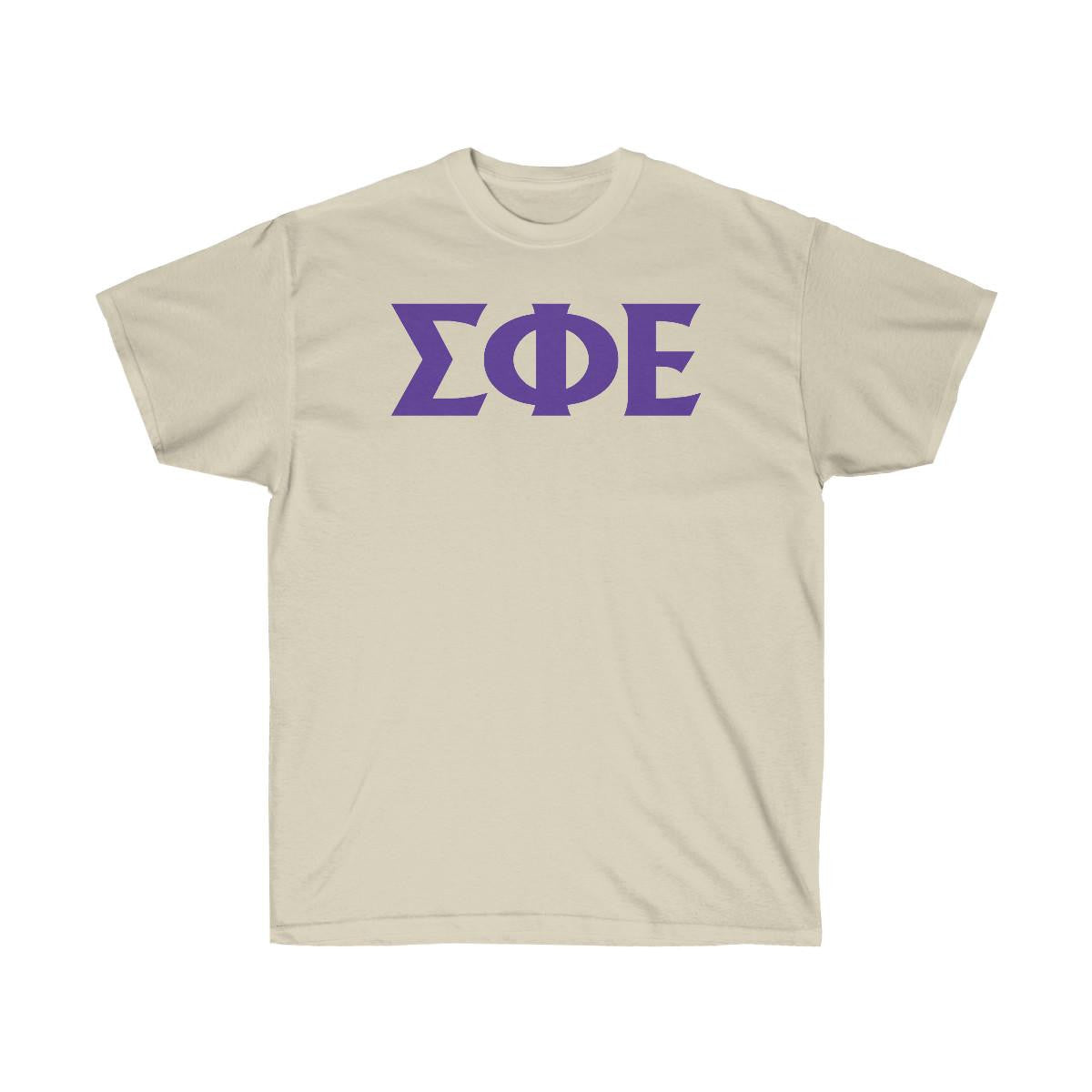 Sigma Phi Epsilon Letter T-Shirt — GreekU