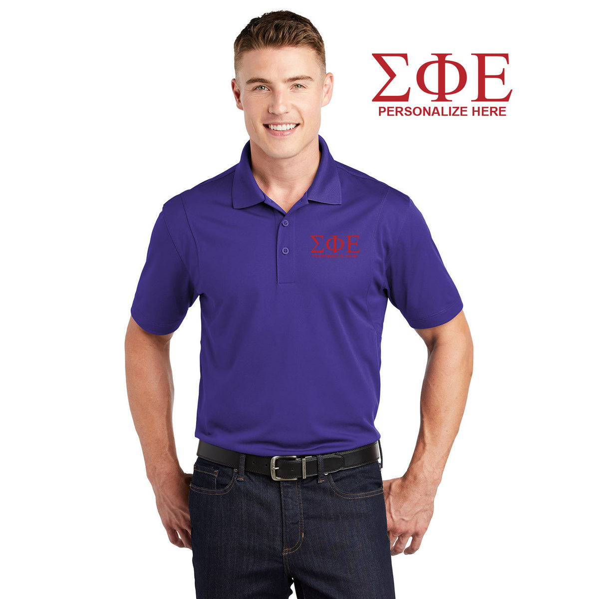 Sigma Phi Epsilon Sports Polo — GreekU