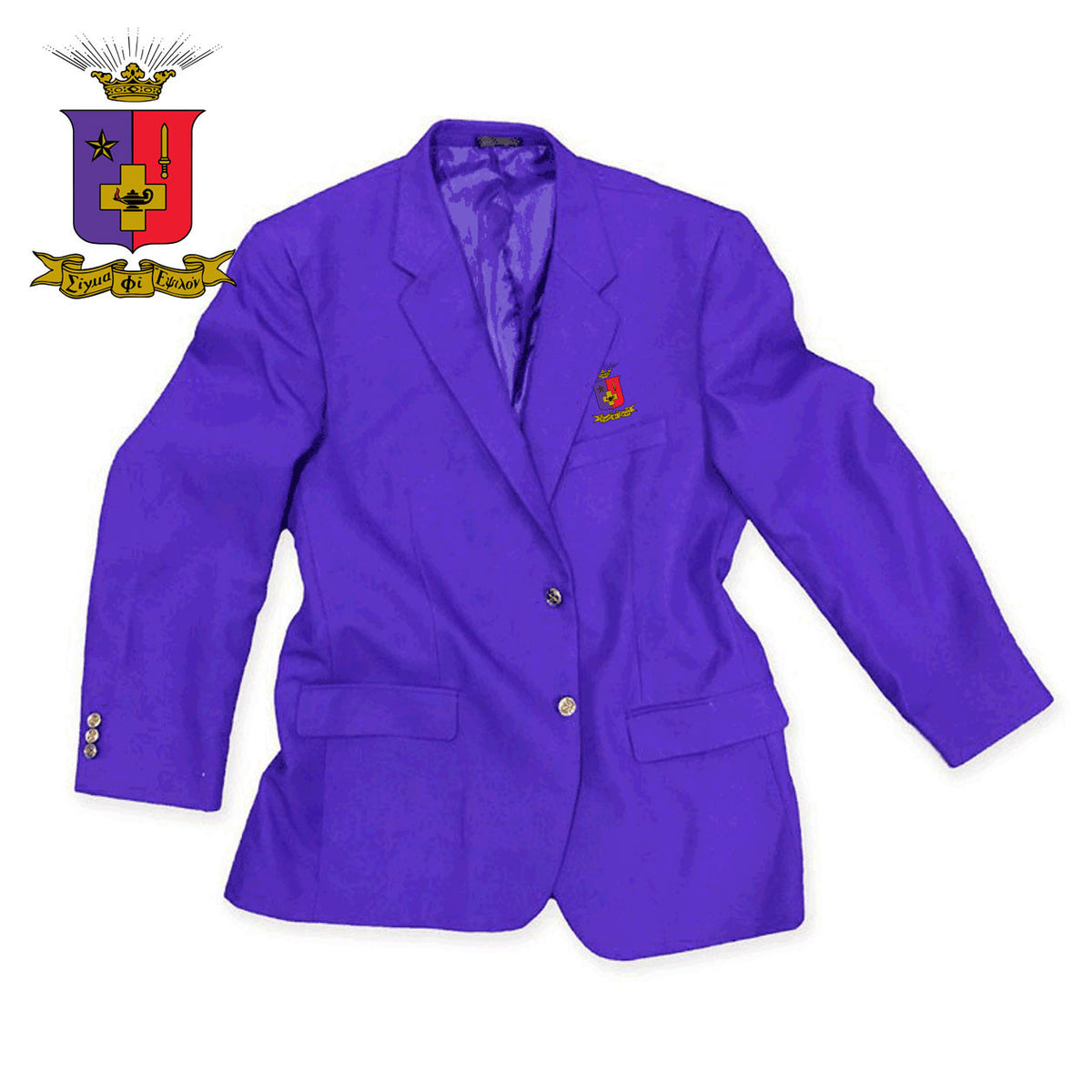 Sigma Phi Epsilon Crest - Shield Classic Blazer — GreekU