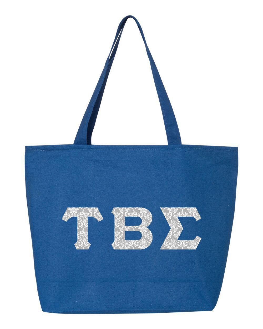 Tau Beta Sigma Greek Letter Zipper Tote — GreekU