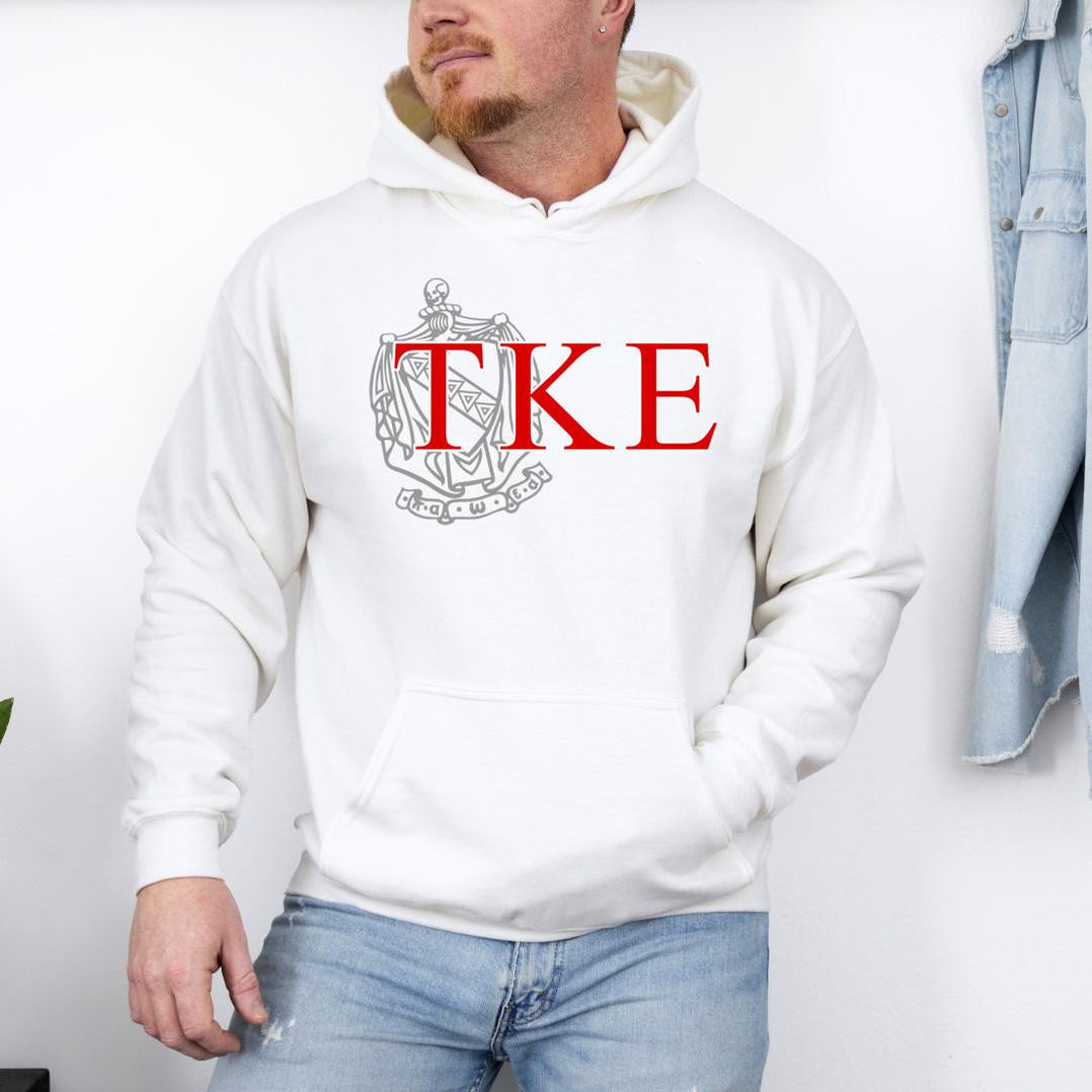 Tau Kappa Epsilon Crest World Famous Hooded Sweatshirt — GreekU