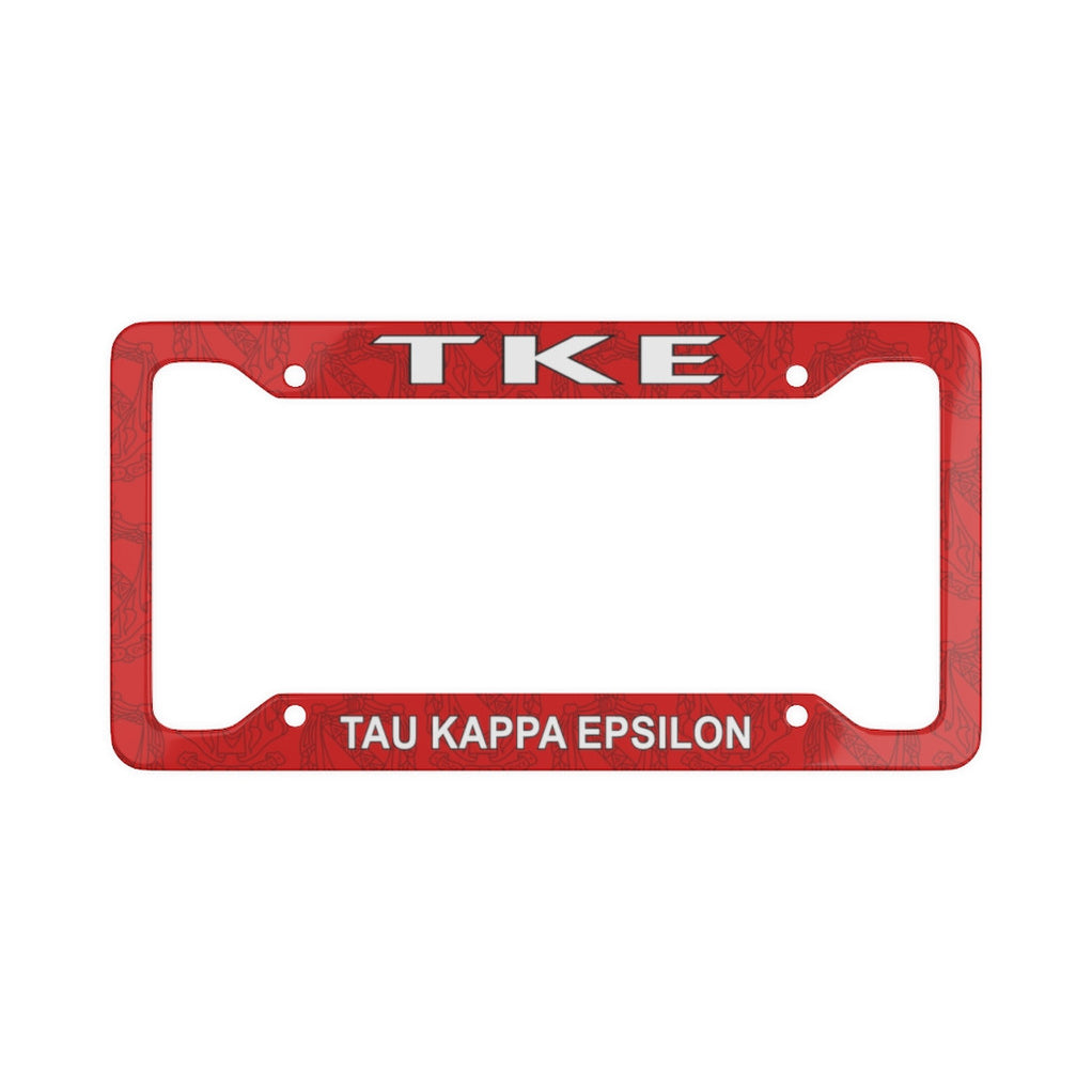 Tau Kappa Epsilon License Plate Frame - New — GreekU