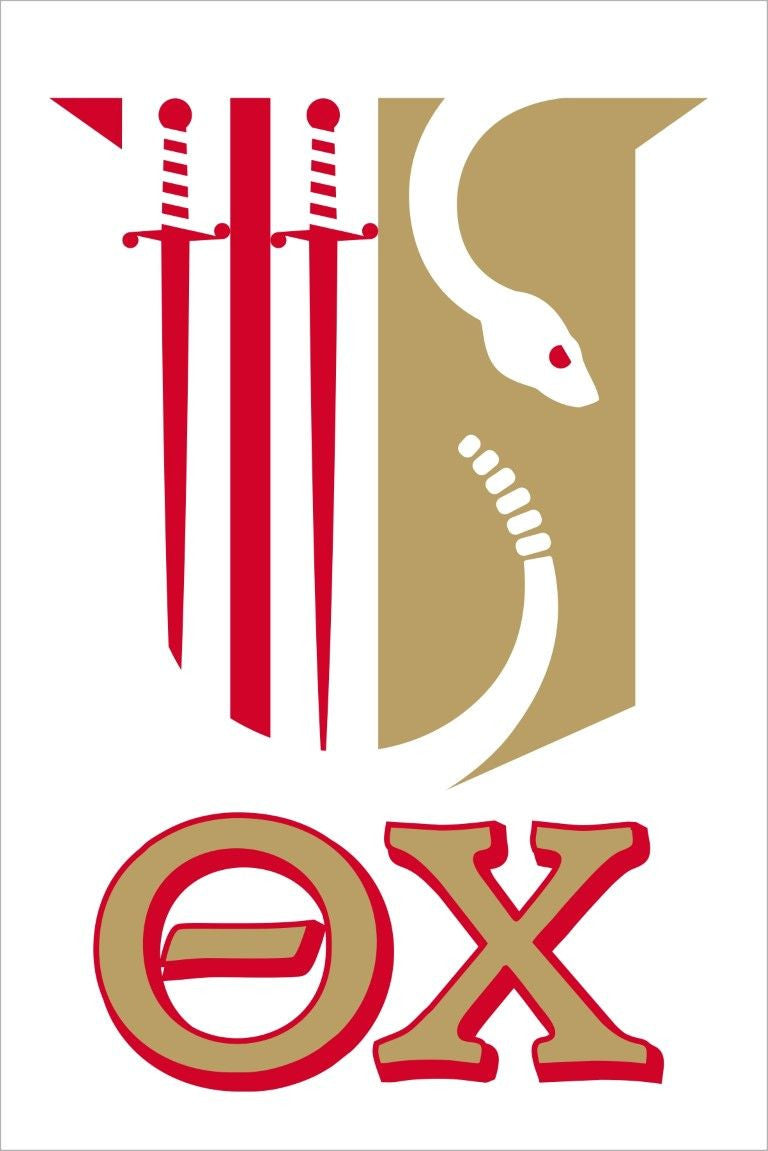 Theta Chi Crest - Shield Decal — GreekU