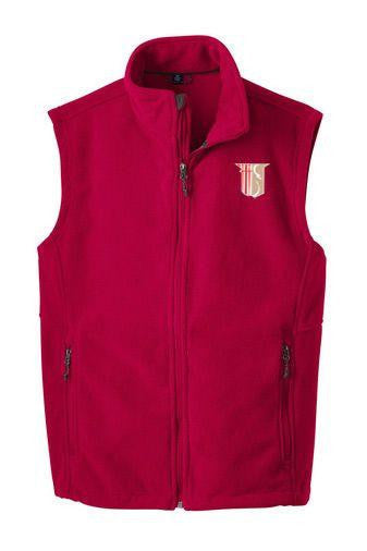 Theta Chi Fleece Crest - Shield Vest — GreekU