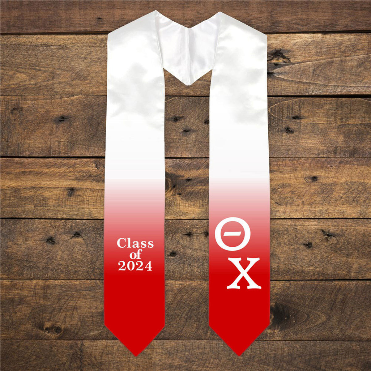 Theta Chi Theta Chi Extra Fancy Classic Greek Graduation Stole — GreekU