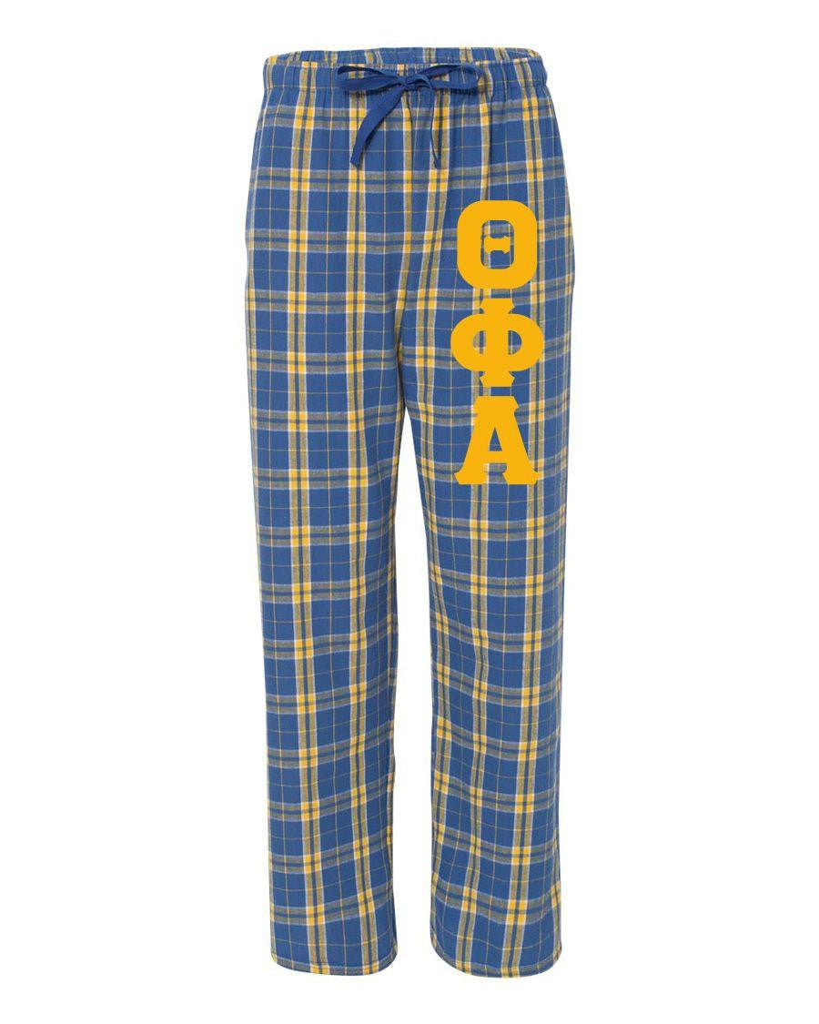 Theta Phi Alpha Pajamas - Flannel Plaid Pant — GreekU