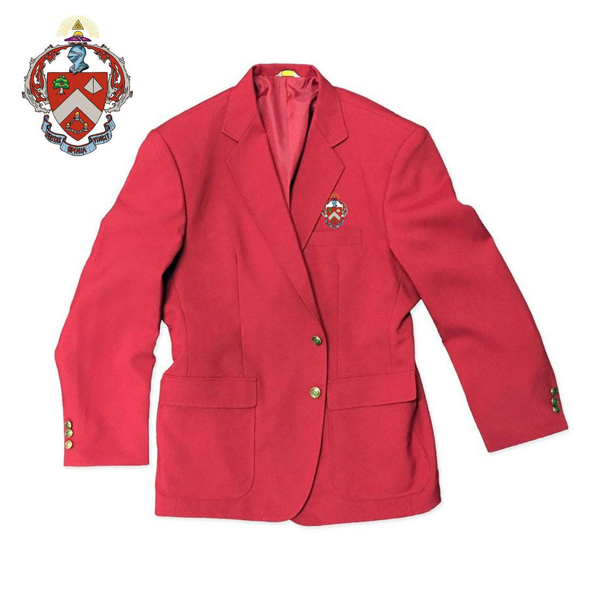 Triangle Crest - Shield Classic Blazer — GreekU