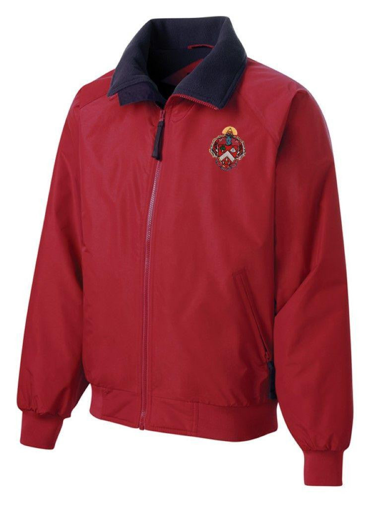 Triangle Fraternity Crest - Shield Challenger Jacket — GreekU