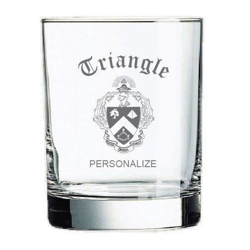 Triangle Fraternity Old Style Glass — GreekU