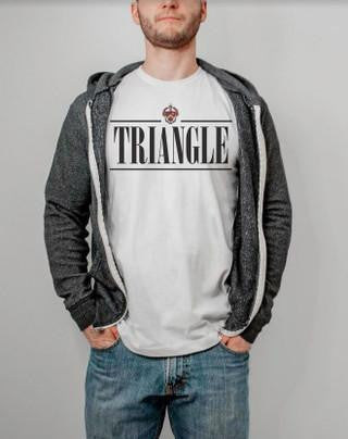 Triangle Line Crest T-shirt — GreekU
