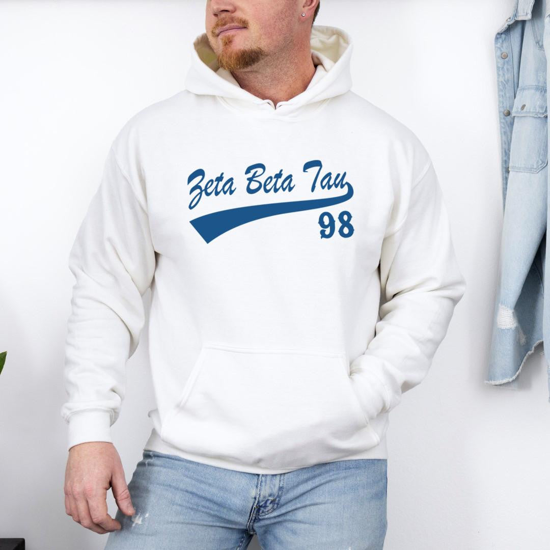 Zeta Beta Tau Zeta Beta Tau Tail Hooded Sweatshirts — GreekU