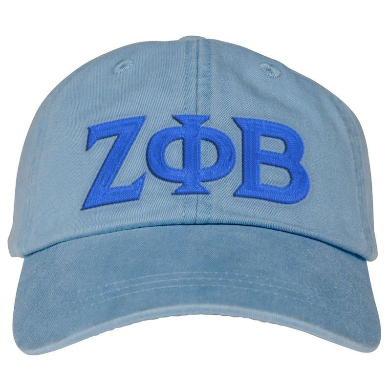 Zeta Phi Beta Zeta Phi Beta Lettered Premium Pastel Hat — GreekU