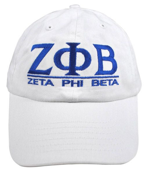 Zeta Phi Beta Zeta Phi Beta World Famous Line Hat — GreekU