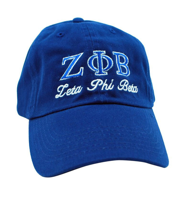 Zeta Phi Beta Zeta Phi Beta Script Cap — GreekU