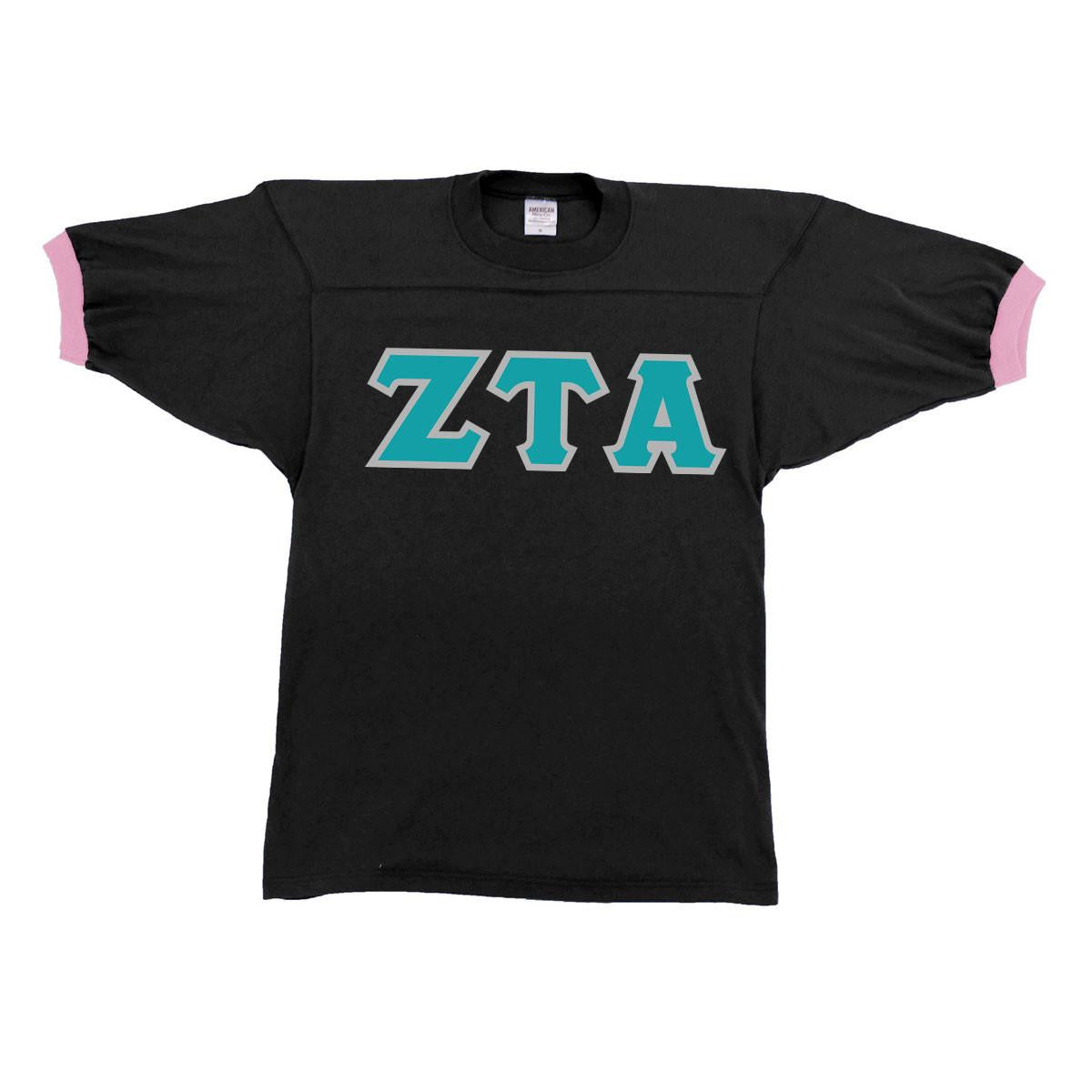 Zeta Tau Alpha Classic Lettered Jersey — GreekU