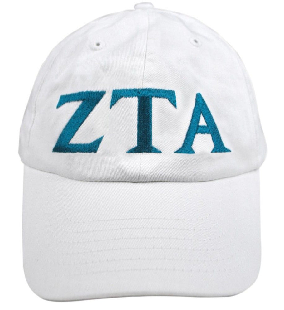 Zeta Tau Alpha Greek Letter Hat — GreekU