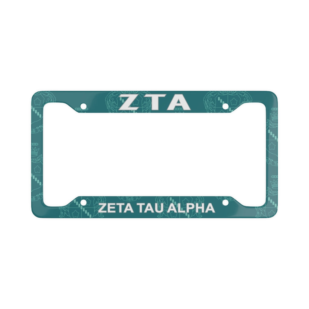 Zeta Tau Alpha New License Plate Frames — GreekU