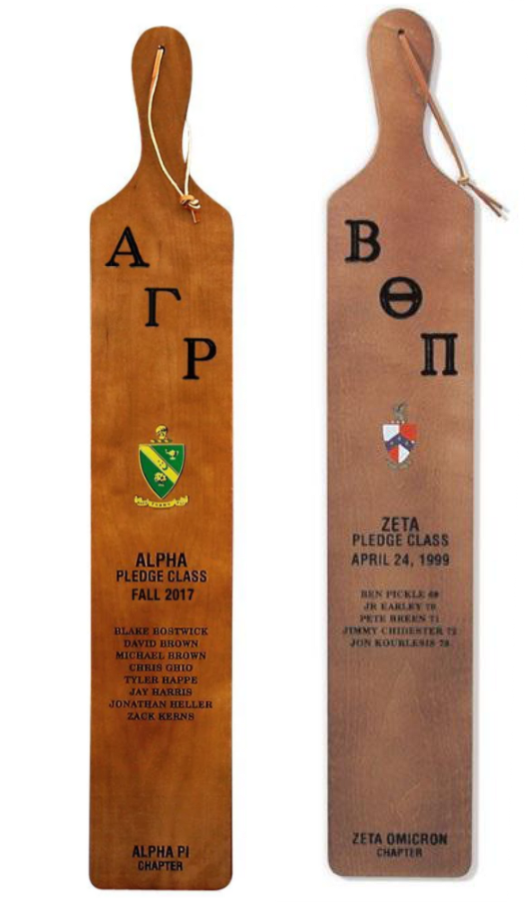 Large Pledge Class Paddle — GreekU