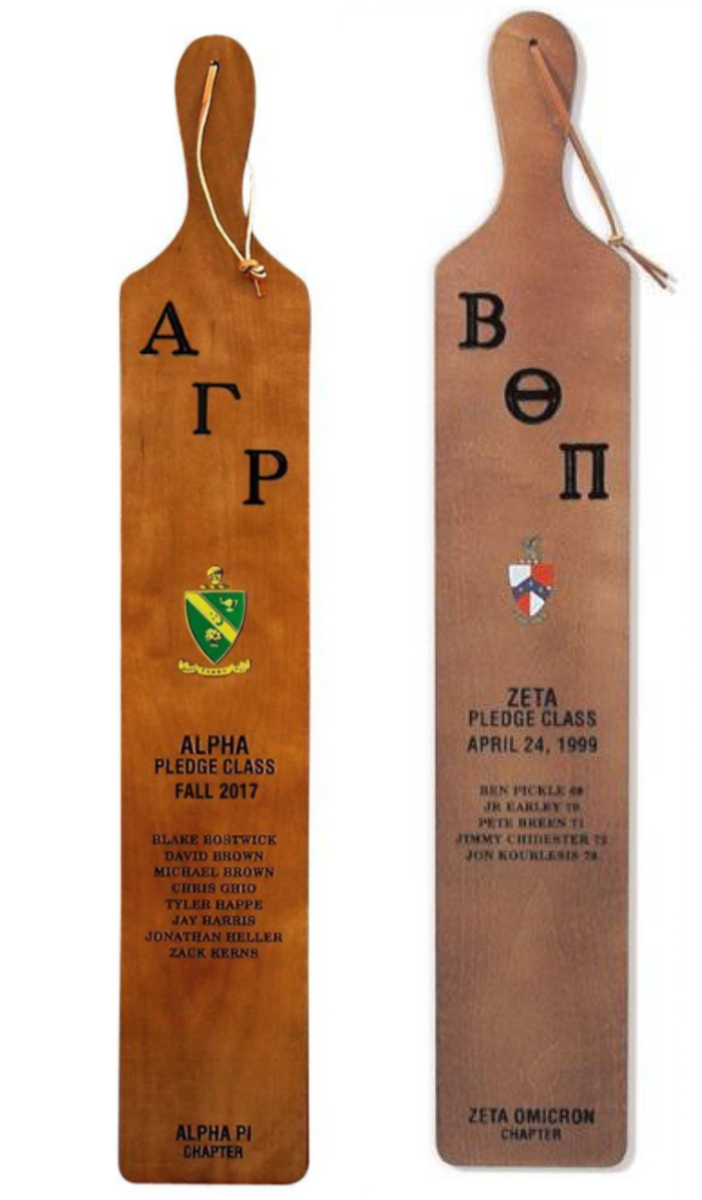 Large Pledge Class Paddle — GreekU