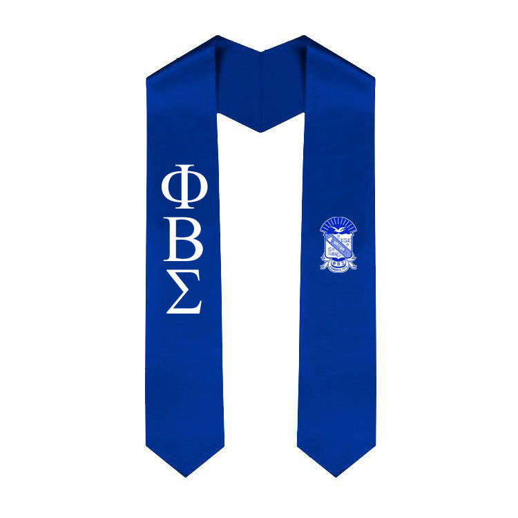 Graduation Stoles Phi Beta Sigma Simple Sash Stole — GreekU